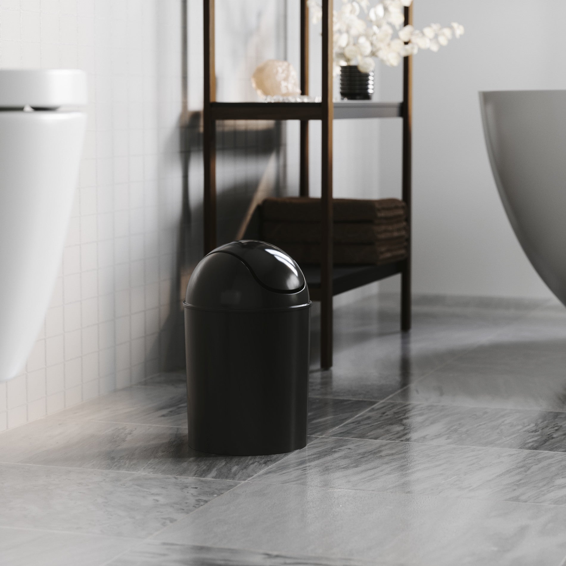 Compact Waste Bin for Small Spaces - Umbra